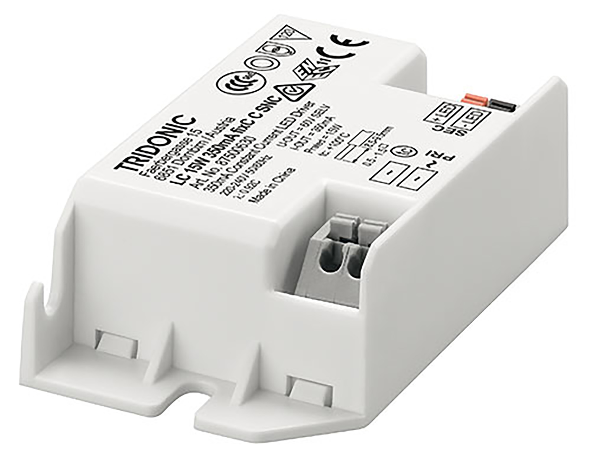 87500630 LC Tridonic 15W 350mA fixC C SNC ESSENCE Constant Current LED Driver - Inspired ...